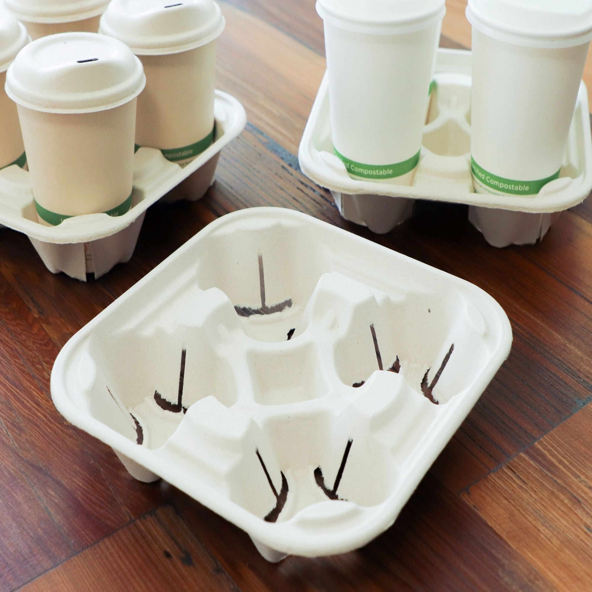 Fiber Drink Carriers – Green Alaska Solutions