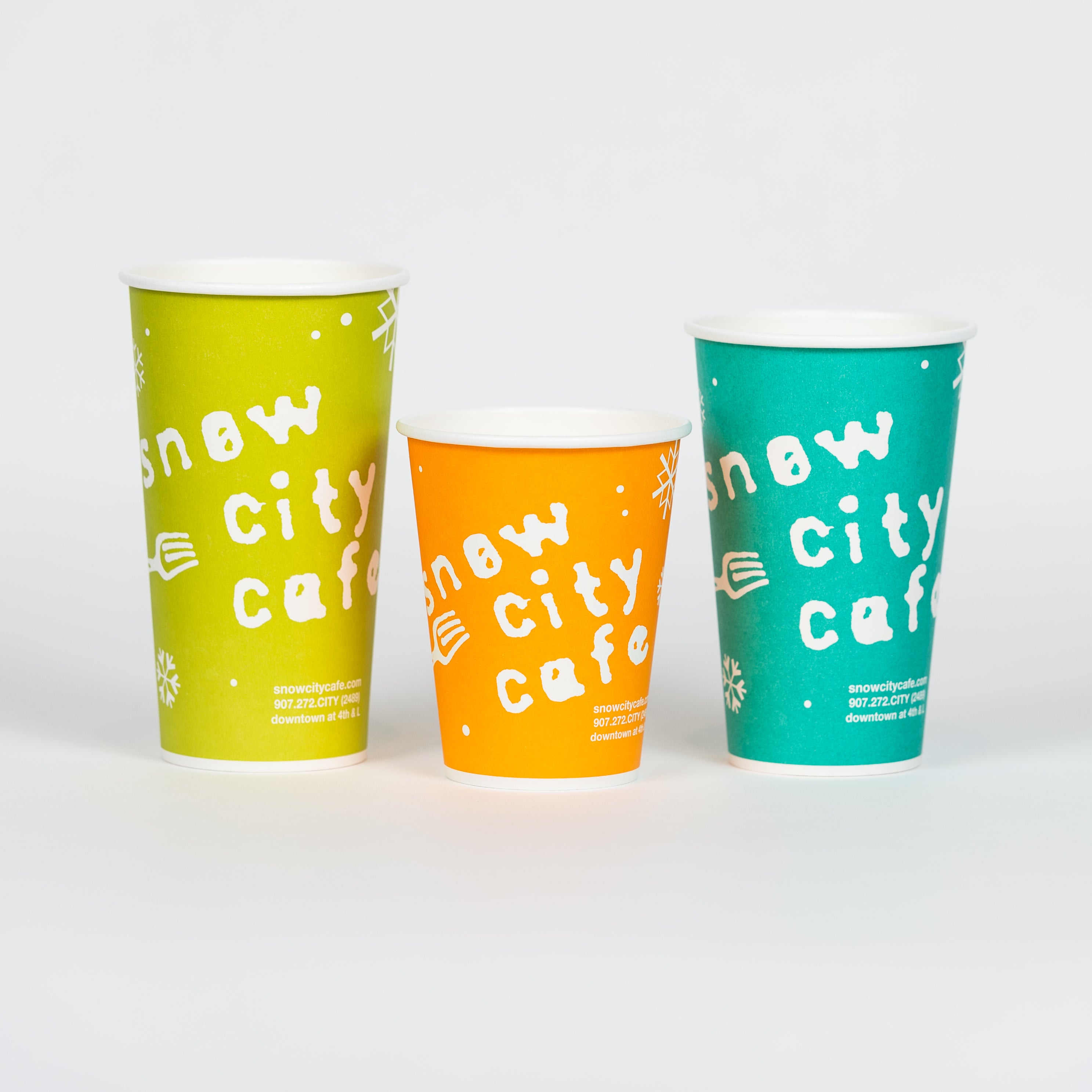 Snow City Paper Hot Cups – Green Alaska Solutions